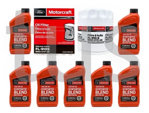 Genuine Motorcraft Engine Oil Change Kit 2022 Ford Ranger 2.3L L4 ...