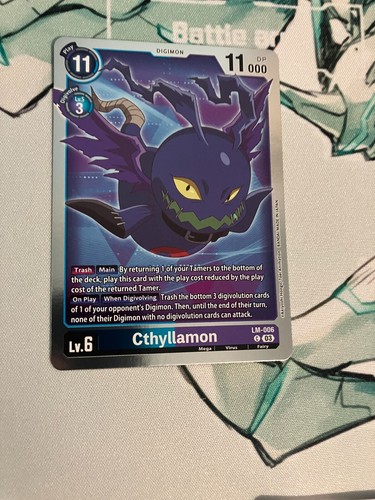 Cthyllamon LM-006 C Foil Digimon CCG | Exceed Apocalypse NM | eBay