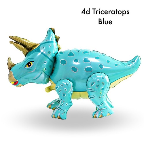 4D DINOSAUR FOIL Balloons Helium Baloon Jungle Birthday Children Party ...