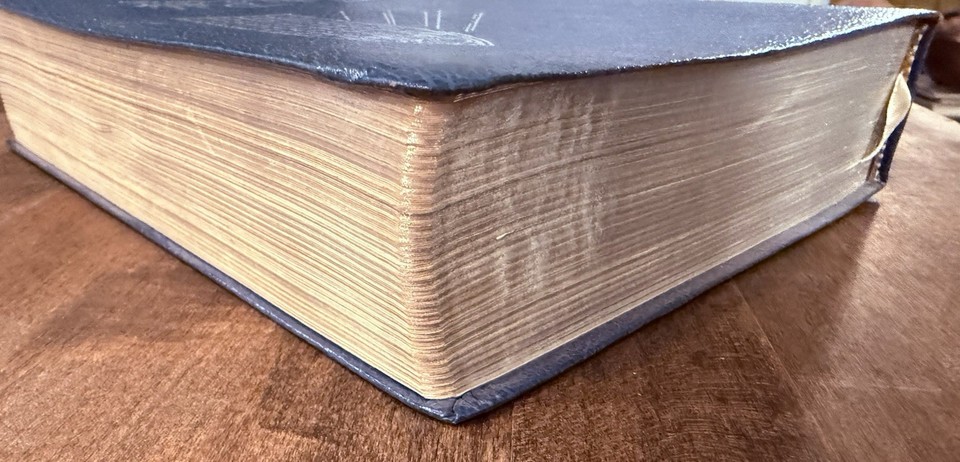 Holy Bible King James Giant Print Red Letter - 1973 - Crusade Bible ...