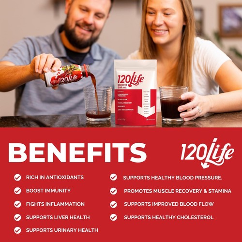 120/Life Blood Pressure Support, Organic Beet Root Powder Drink Mix with Pome... 866386000405| eBay