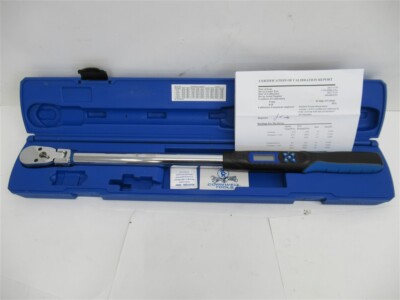 Cornwell Tools CTG4000ANG, 1/2" Drive Electronic Torque Wrench - USED ...