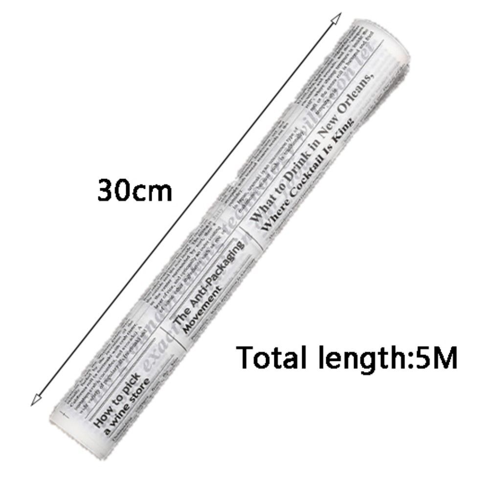 1 Roll Non-stick Barbecue Paper 5 Meter Food Wrapper Baking Paper Fries ...