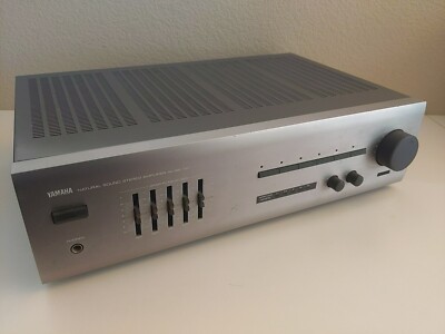 Yamaha AV-66 YST Vintage NATURAL SOUND Stereo Integrated Amplifier ...