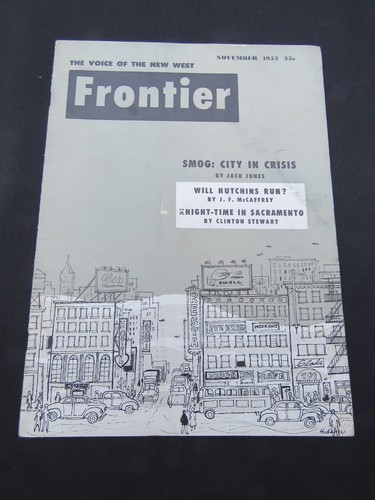 Frontier Voice of the New West Magazine November 1953 SMOG Story Rare | eBay