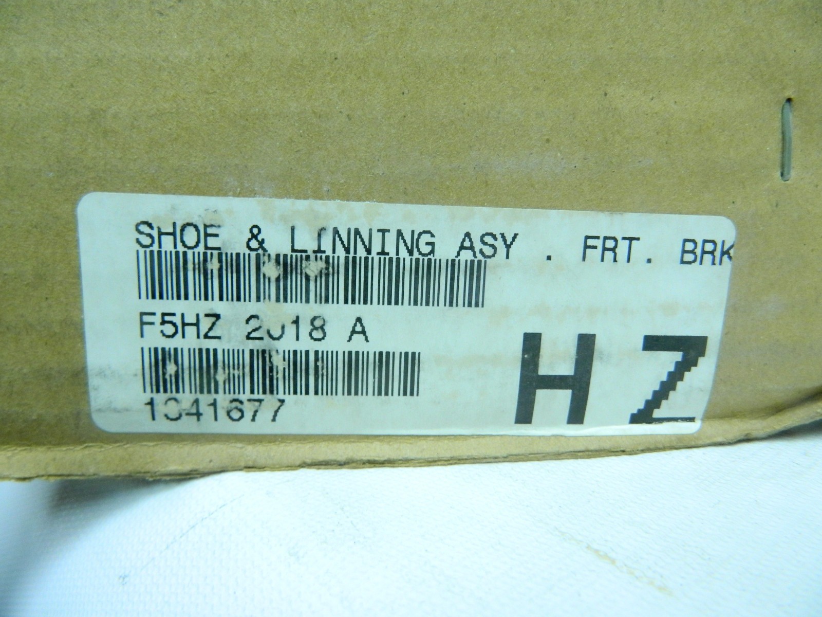New OEM Ford Medium Heavy Truck Front Brake Shoe & Linning Assembly | eBay
