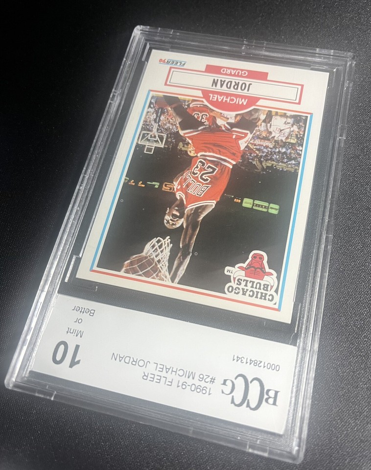 RARE ERRORS🔥1990 FLEER MICHAEL JORDAN 2 PRINT ERRORS ON ICONIC ...