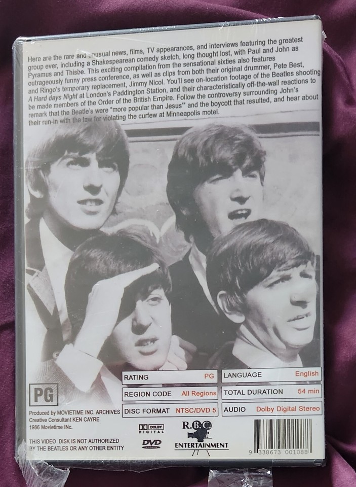 The Beatles - Fun With The Fab Four - DVD - Sealed 9338673001088| eBay