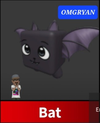 Roblox Murder Mystery 2 BAT Pet MM2 godly knives and guns | eBay
