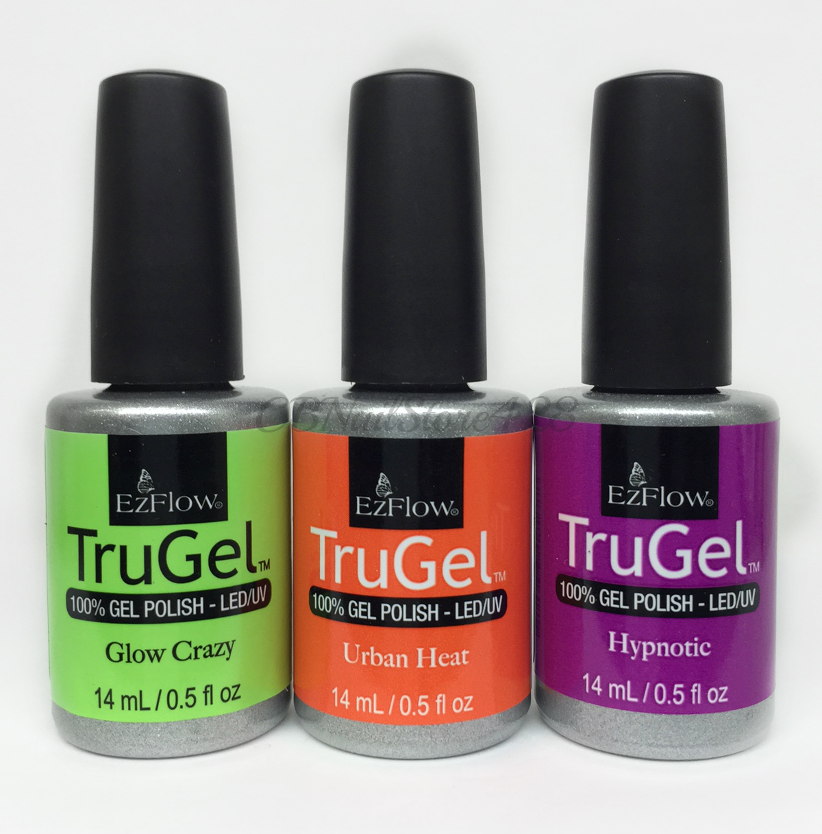 EZFlow TruGel - Gel Nail Polish - Set of Any 3 colors | eBay