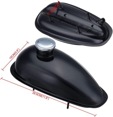 2 Liter Motorized Bicycle Fuel Gas Tank GT09 | eBay