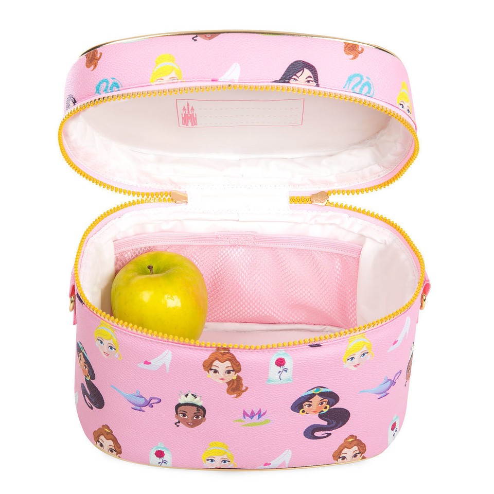 Disney Store Lunch Tote Box Princess Frozen Tinkerbell Aurora Jasmine ...