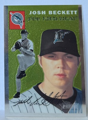 Josh Beckett 2003 Topps Heritage Chrome #THC48 # /1954 | eBay