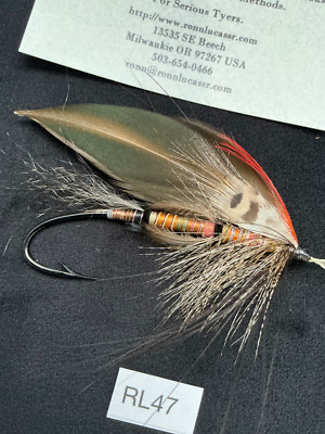Ronn Lucas Salmon Fly RL47 | eBay