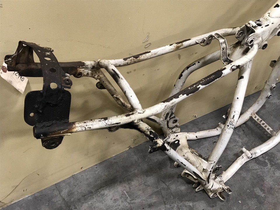 84 Yamaha YZ490 YZ 490 OEM Main Frame Chassis Body Subframe 1984 | eBay