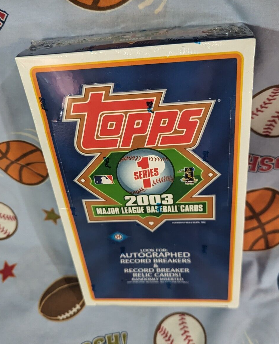2003 Topps Baseball Series 1 Hobby Factory Sealed Box Original Stock 4 ...