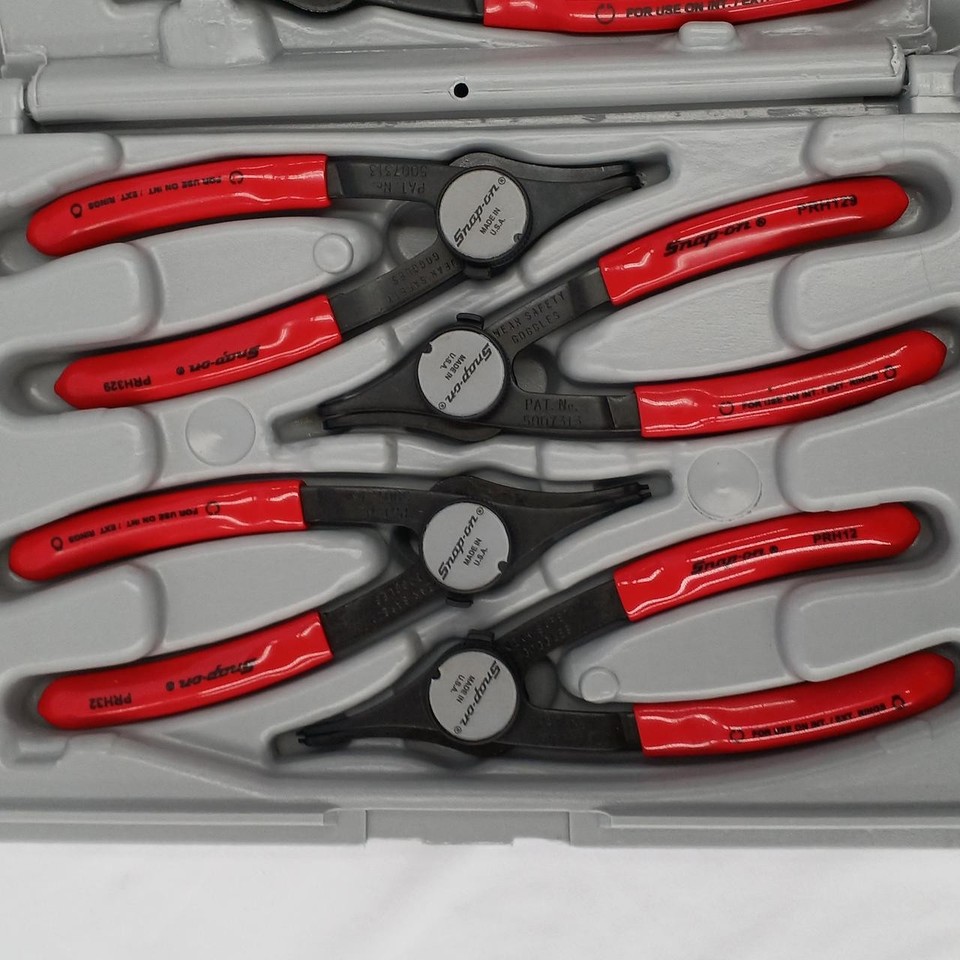 SNAP-ON Snap Ring Pliers Set PRH406 Complete Tool Set | eBay