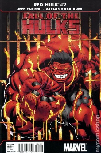 Fall of the Hulks Red Hulk #2 VF 8.0 2010 Stock Image | eBay
