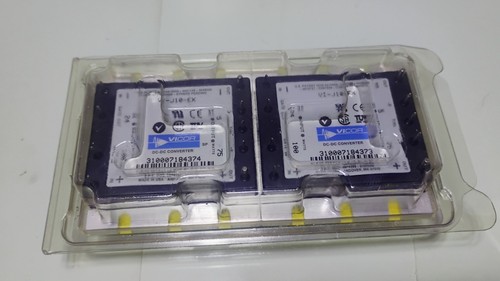 Two New Vicor VI-J10-EX DC-DC Converters 24V Input 100 Watt / 5V Output ...