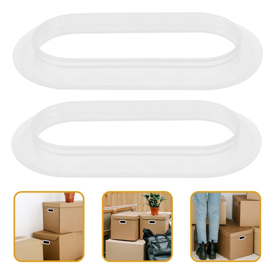 40 Pcs Corrugated Box Handles Replacement Strap for Carrying Shipping ...