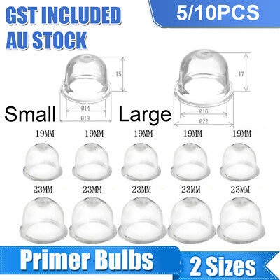 19mm 22mm Primer Bulb for Homelite Echo Stihl Ryobi Zama Carburetor ...