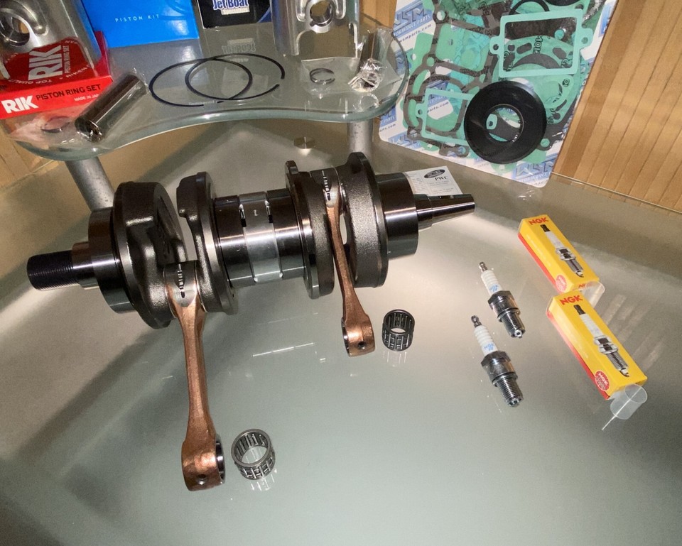 1998-2005 Yamaha XLT800 / GP800 ENGINE REBUILD KIT=CRANKSHAFT+PISTONS ...