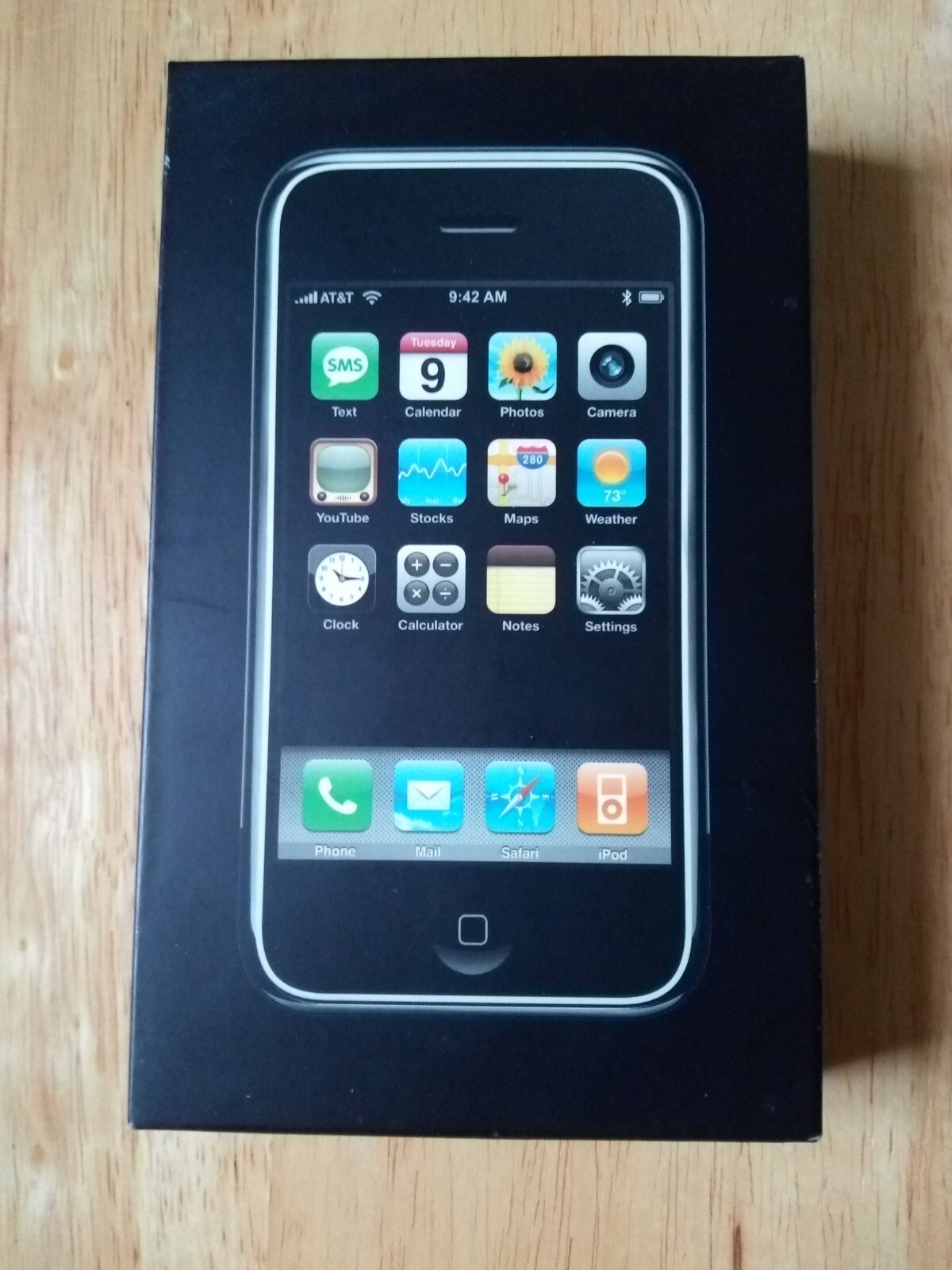 Apple iPhone 1st Generation - 8GB - Black (Unlocked) A1203 (GSM) for ...