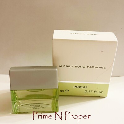 Alfred Sung Paradise MINI Perfume .17 oz / 5ml TRAVEL / PURSE SIZE | eBay