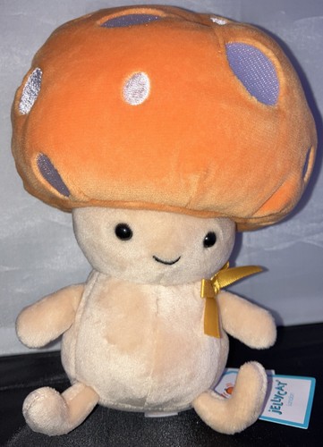 2022 Jellycat Fun-Guy Ozzie Mushroom Orange Retired FUNG30 for sale online | eBay