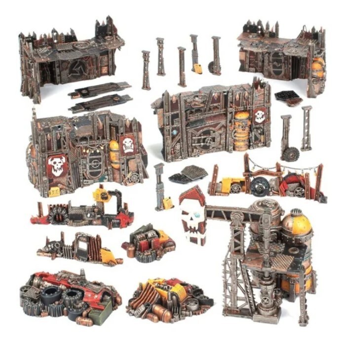 Ork Terrain Shanty Town Warhammer 40K Kill Team Octarius Killzone OOP ...