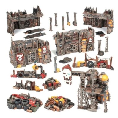 Ork Terrain Shanty Town Warhammer 40K Kill Team Octarius Killzone OOP ...