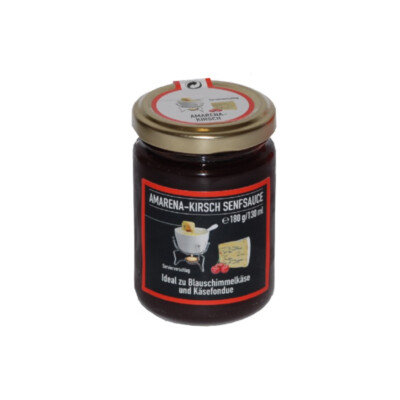 Ruwisch & Zuck Original Amarena Kirsch Senfsauce süßlich scharf 180g ...