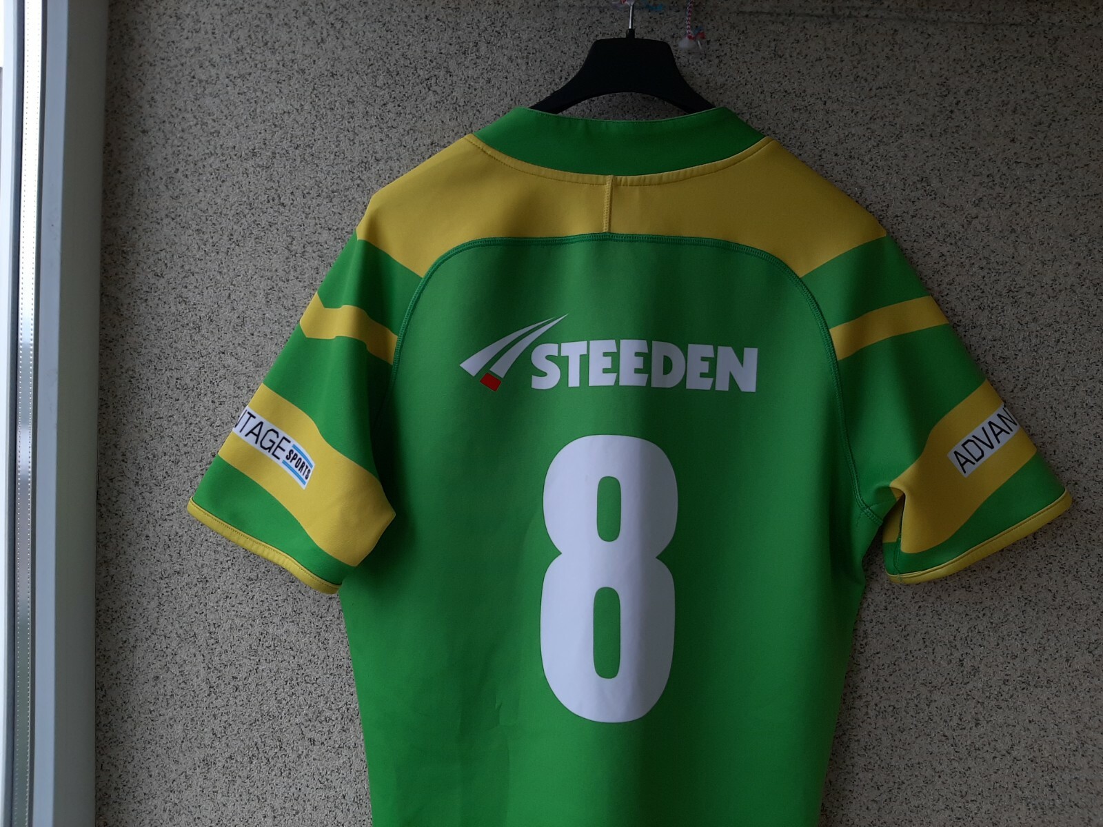 Golborner Parkside Pirates Rugby Shirt Match Worn ISC Jersey Engaland ...