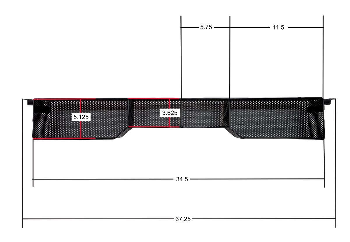 Front Basket Dash Storage / Tray Organizer for Club Car Onward/Tempo ...