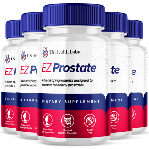 (5 Pack) EZ Prostate Capsules, Easy Prostate AdvancedFormula Pill (300 ...