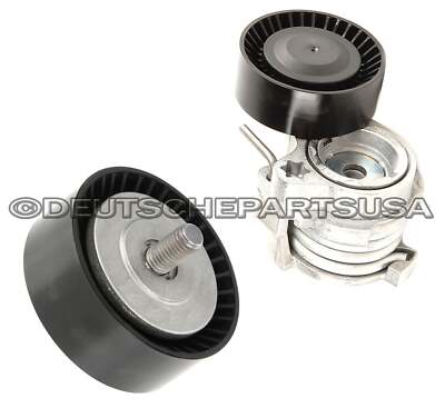 Acc Belt Tensioner + Idler Pulleys 11287549588 + 11287549557 for BMW ...