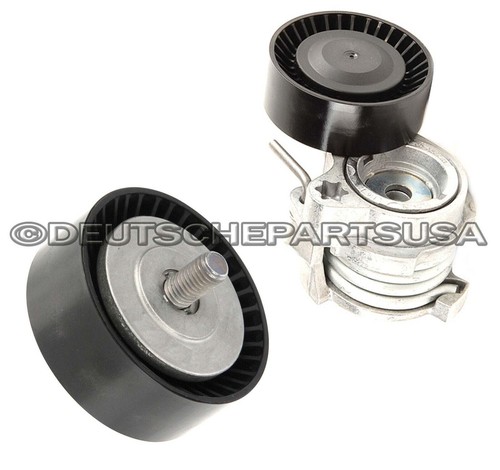 Acc Belt Tensioner + Idler Pulleys 11287549588 + 11287549557 for BMW ...