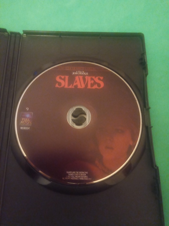 Slaves dvd 1976 rare Jess Franco film (region 0) | eBay UK