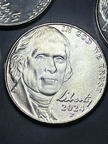 2024 P Jefferson Nickels - Uncirculated - 4 coins great condition | eBay