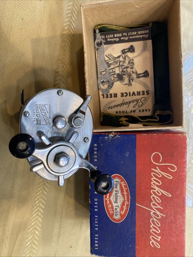 Vintage Shakespeare Service No. 1948 Model FG Direct Drive RH Fishing ...