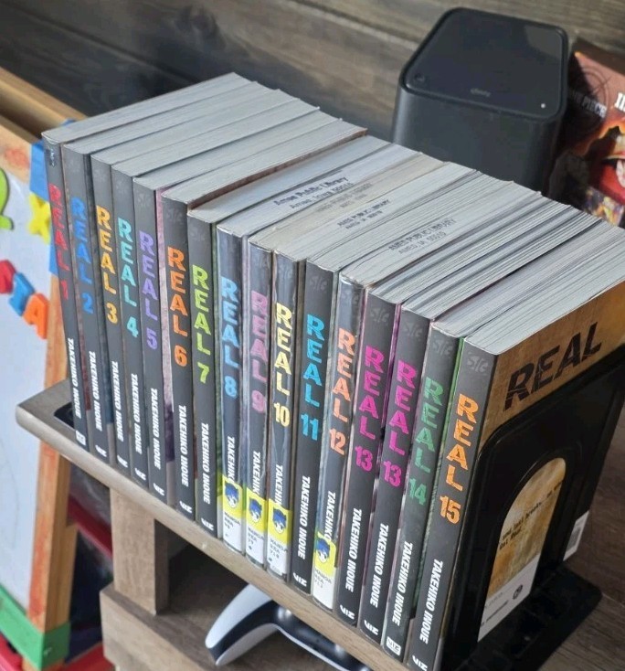 Real Manga Volumes 1-15 English US Authentic Viz Media Takehiko Inoue ...