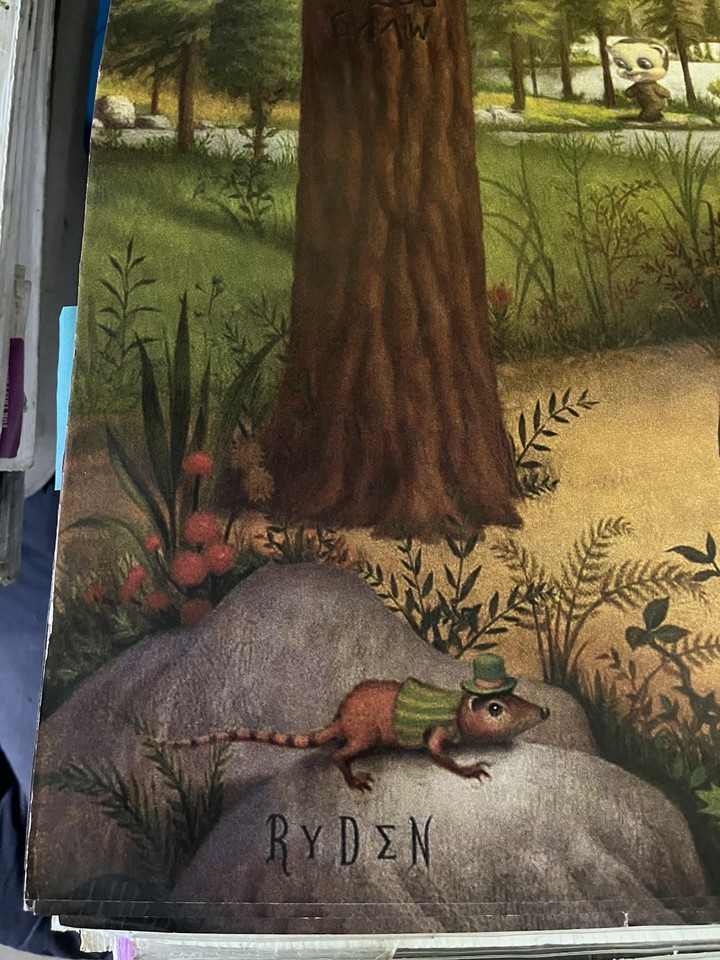 Tyler The Creator Wolf Licensed Poster Mark Ryden Art Print Time ...