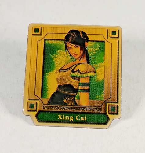 Xing Cai - Dynasty Warriors metal badge pin (Koei Japan) Shin Sangoku ...