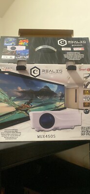 Projector, WUX450S, Realis Lcos Projector, Lazer Tech, Massive Image Size, New, | eBay