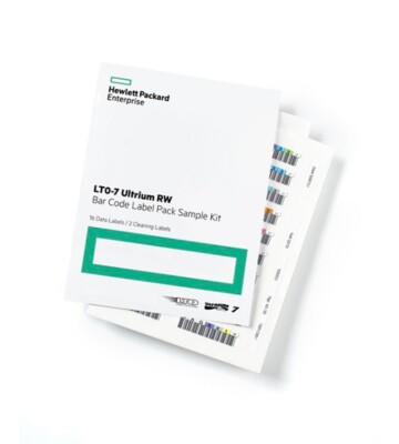 HP Q2014A Ultrium LTO-7 Tape Barcode Label Pack (100 Data Labels + 10 ...