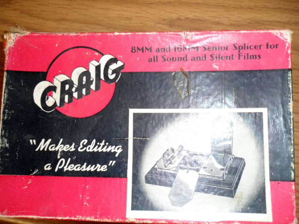* Craig Senior 8mm / 16mm Film Splicer for all Sound and Silent films ...
