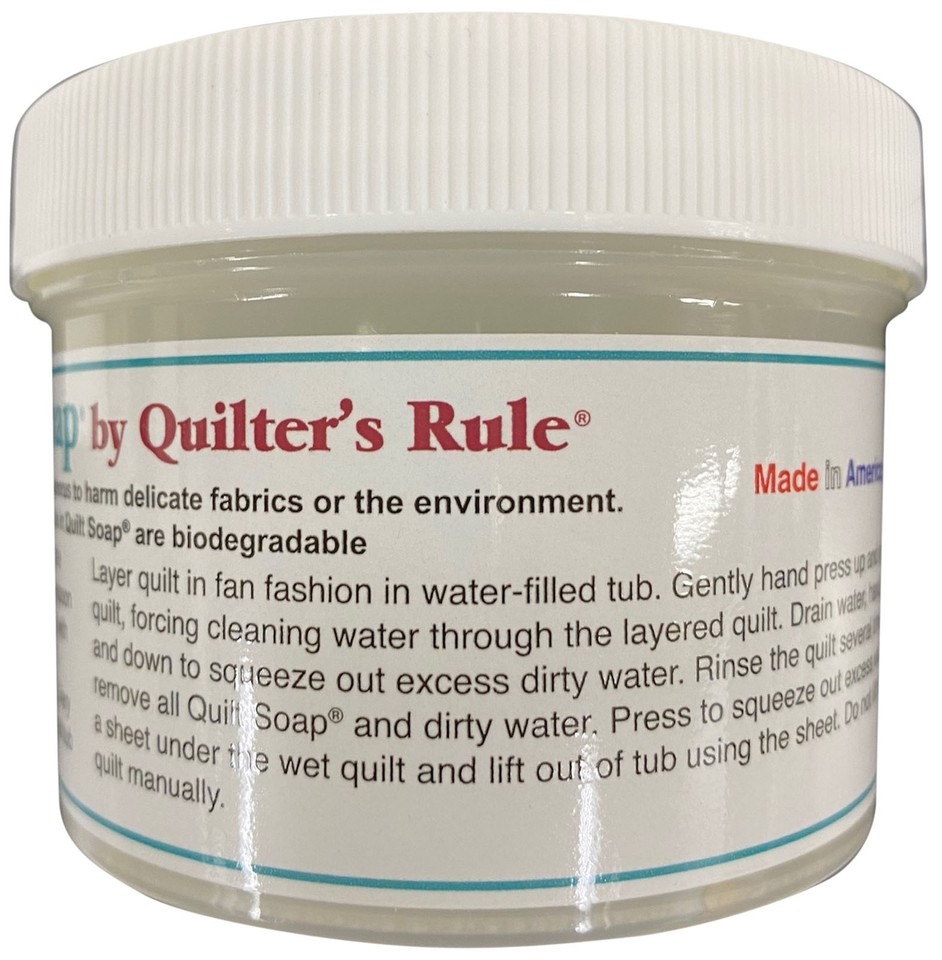 Quilter's Rule Quilt Soap 8oz | eBay