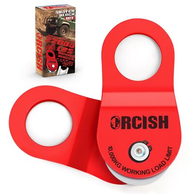Cable Pullers - 2500 Lbs Pulling Snatch Sheave Block