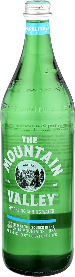Mountain Valley Spring Water Sparkling Water in Glass, 33.8 Ounce | eBay