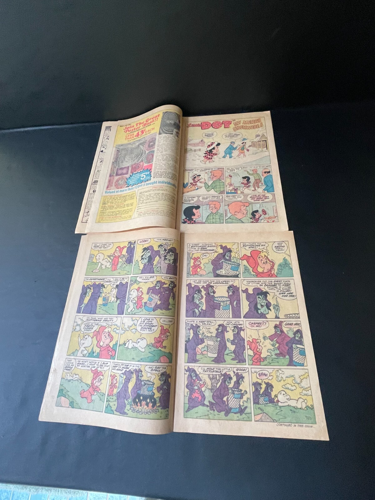 4 Vtg Comic Books- 3 Harvey & 1 Archie Series ~ 1970 & 1971 ~ | eBay